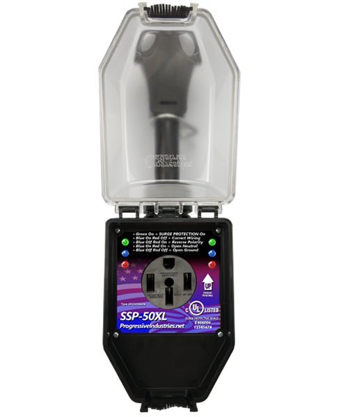 Buy Progressive Ind SSP50XL 50A Surge Protector w/Splash — RV Part Shop CA