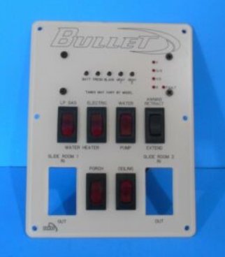 Bullet Convenience Command Center Slide Out/ Awning/ Tank Monitor — RV ...