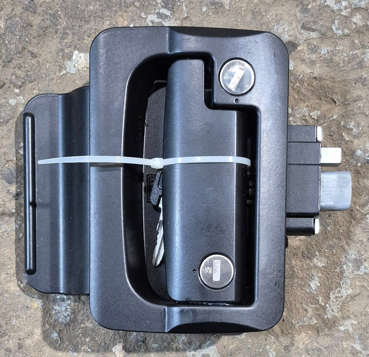 FIC Tall Trailer Door Lock, Black — RV Part Shop CA