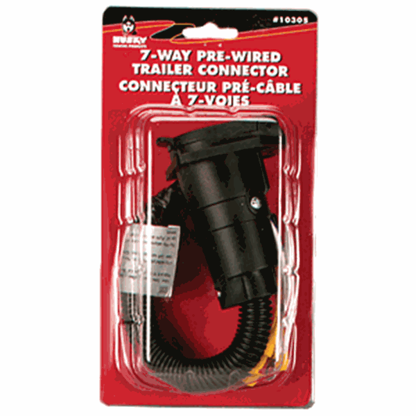 Husky Pre-Wired Plastic 7-Way Blade Connector — RV Part Shop CA