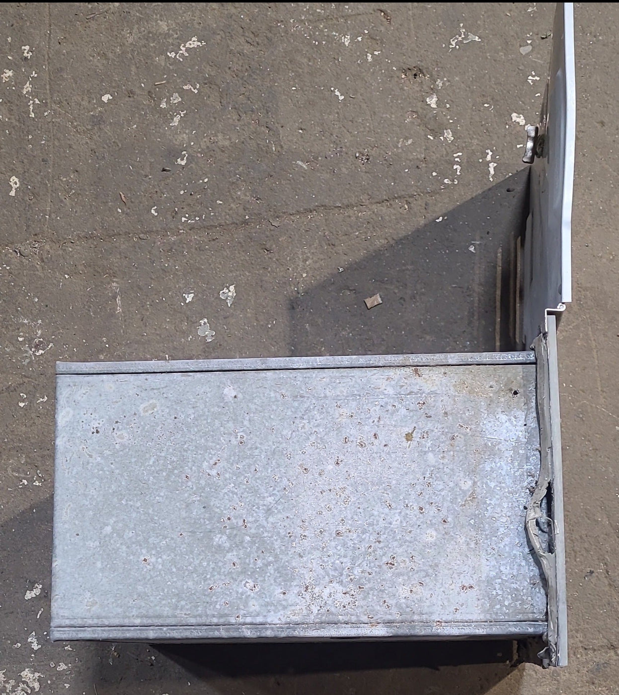 Used Battery Compartment Box With Slide Out Tray — RV Part Shop CA