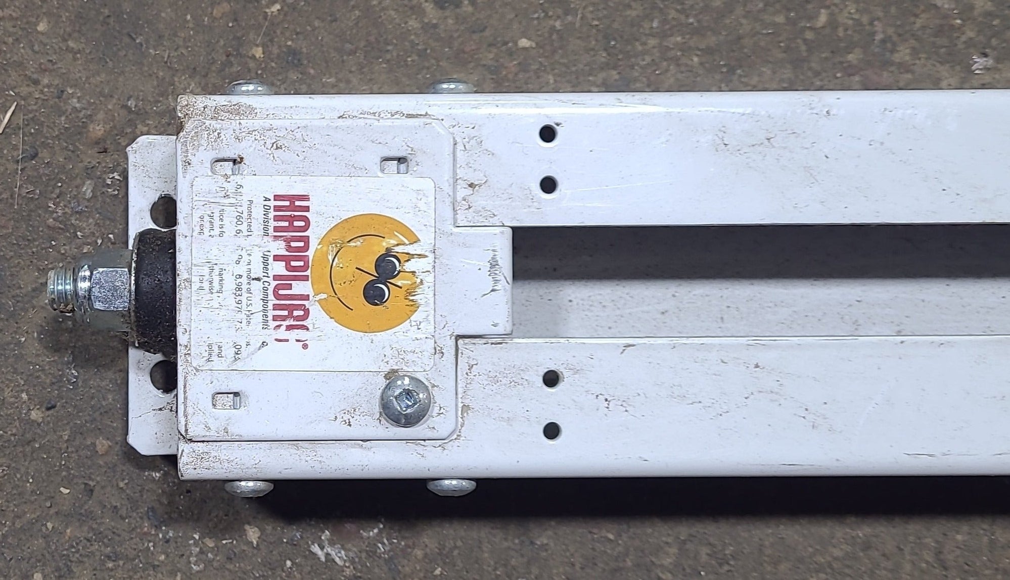 Used HappiJac Bed Lift Replacement C-Channel — RV Part Shop CA