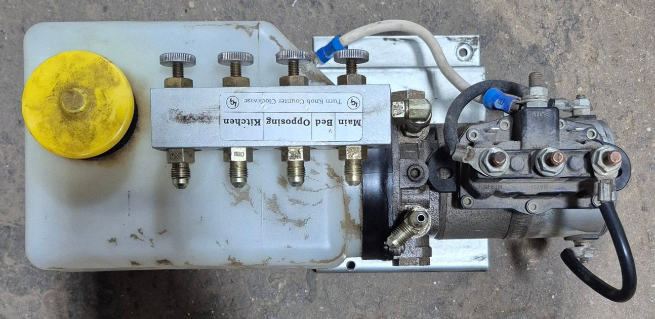 Used Lippert RV Hydraulic Slide Out Motor - 643150 — RV Part Shop CA