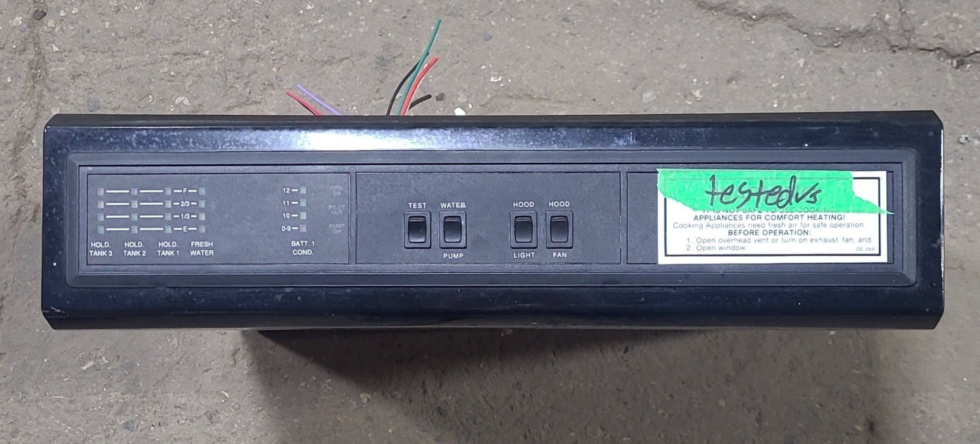 Used Phillips/ Ventline RV Range Hood Fan With Tank Monitor CC316-1 ...