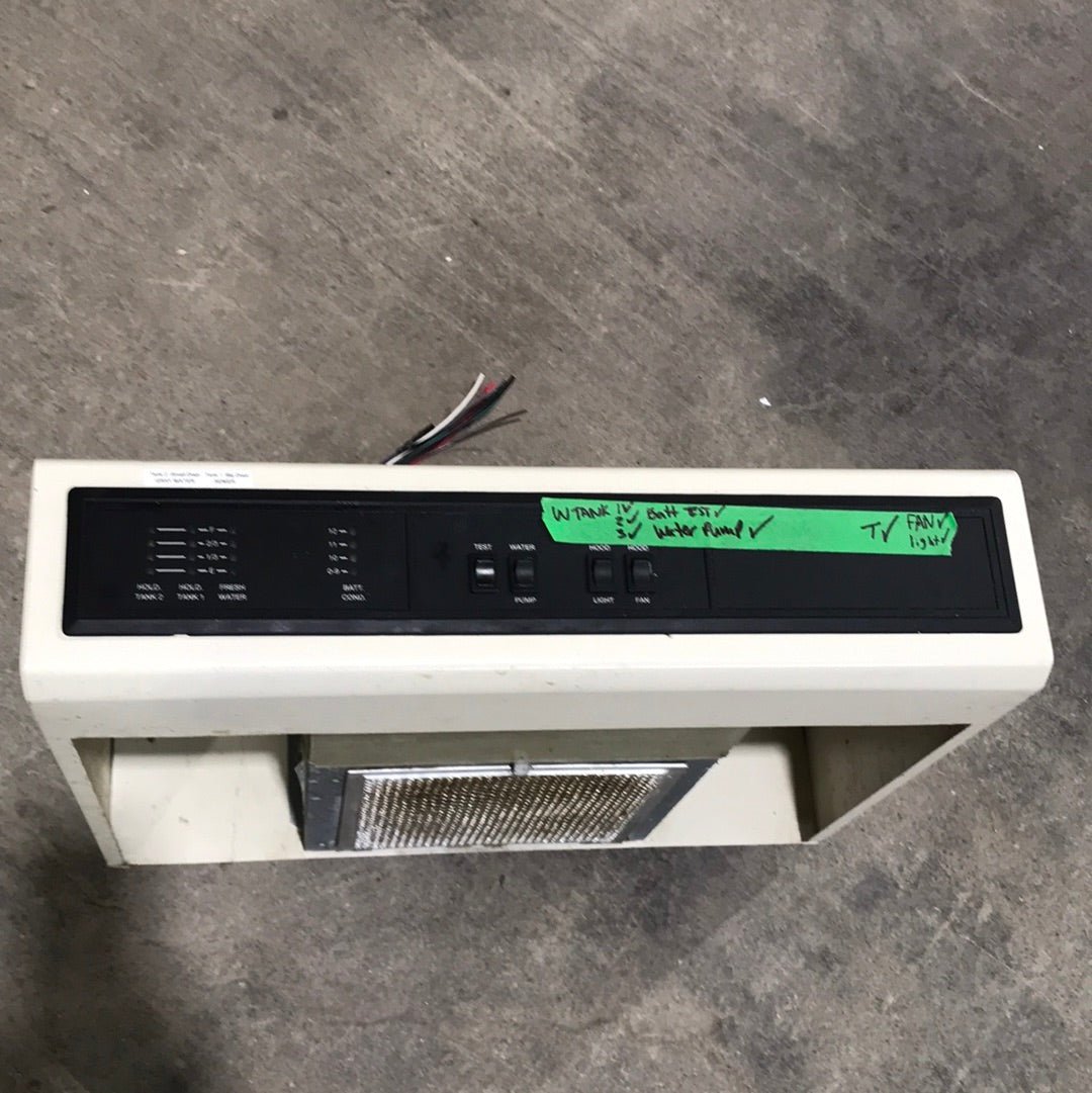 Used Phillips / Ventline RV Range Hood Fan With Tank Monitor CC431-5 ...