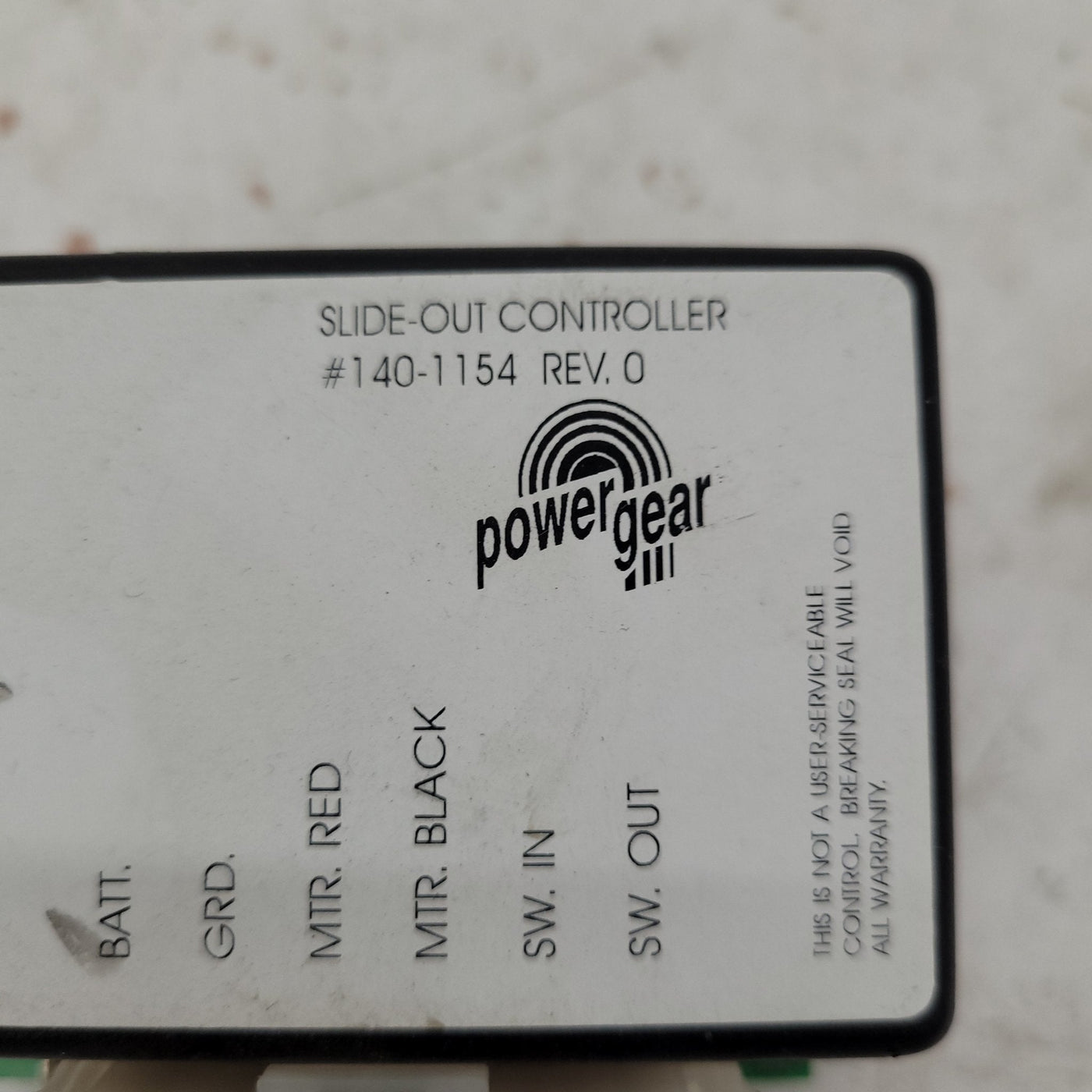 Buy Used Power Gear 140-1154 REV 0 Slide-Out Controller Online - Young ...