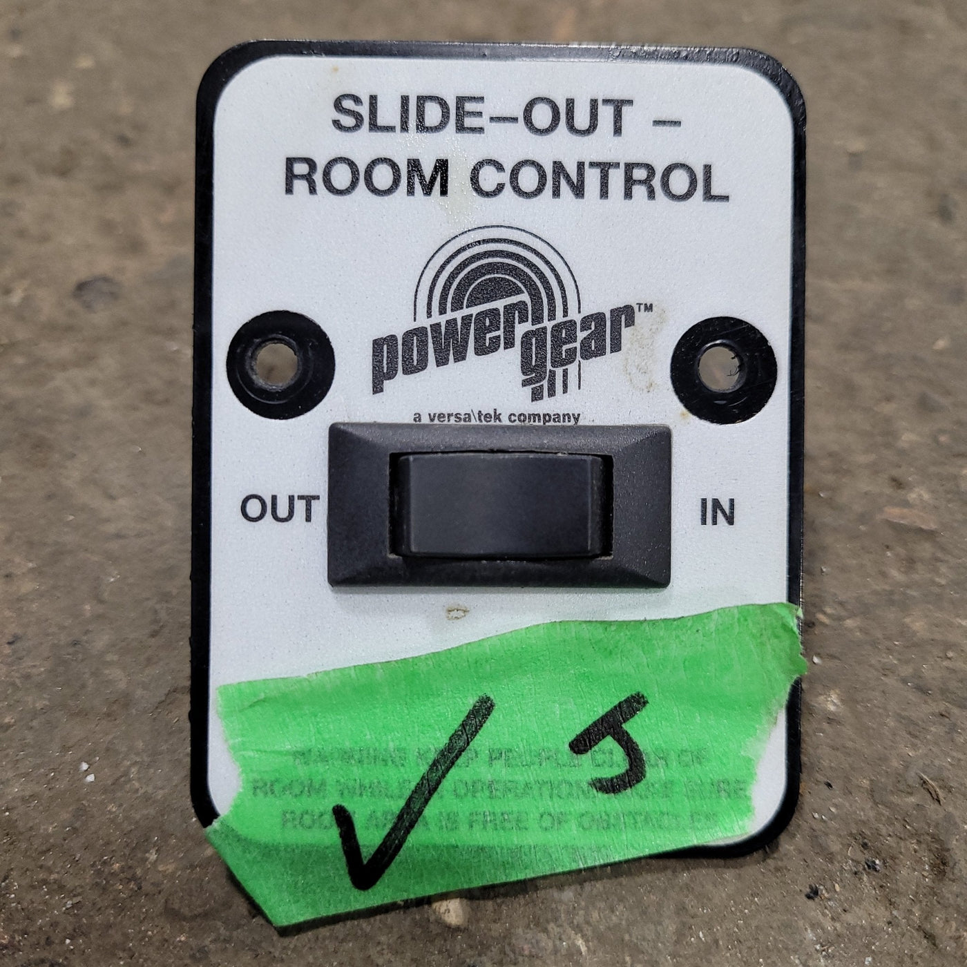 Used Power Gear Slide-Out Electric Switch — RV Part Shop CA