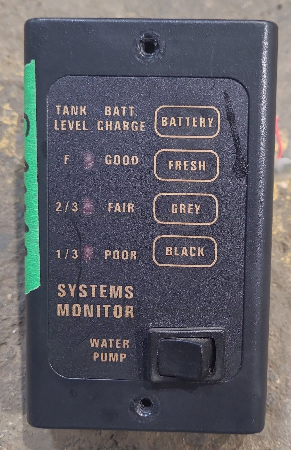 Used Systems Monitor Control Panel - 208-233-7290 , ECP — RV Part Shop CA